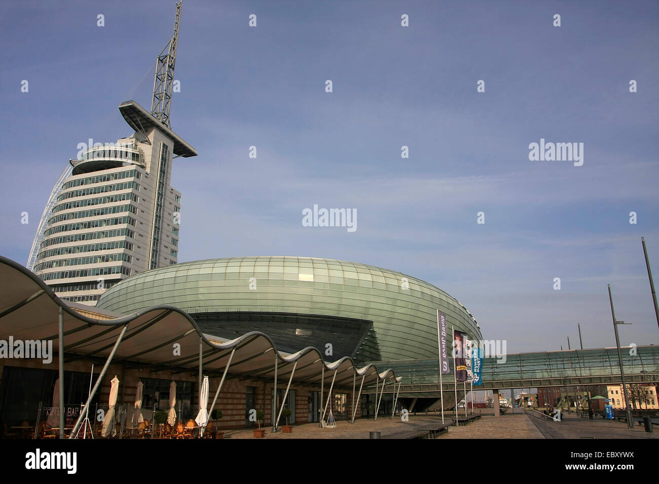 On Weserdeich are the "Havenwelten Bremerhaven". They are a maritime ...
