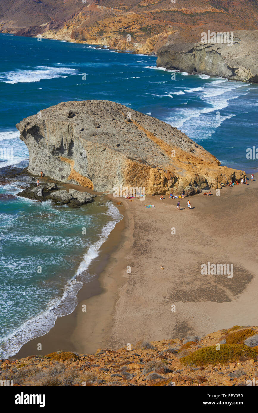 Cabo de Gata, Monsul Beach, Biosphere Reserve, Cabo de Gata-Nijar ...