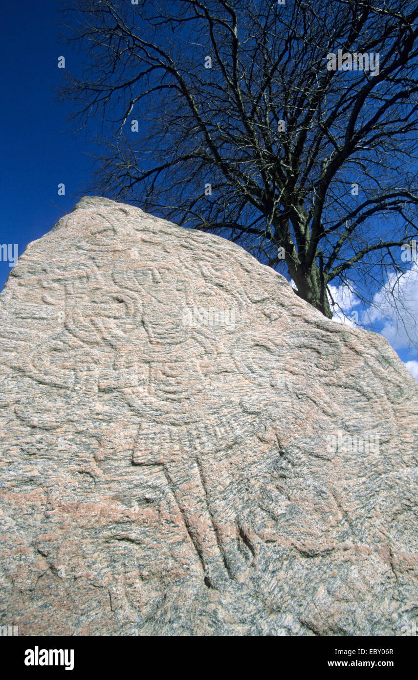 Jelling rune stone hi-res stock photography and images - Alamy