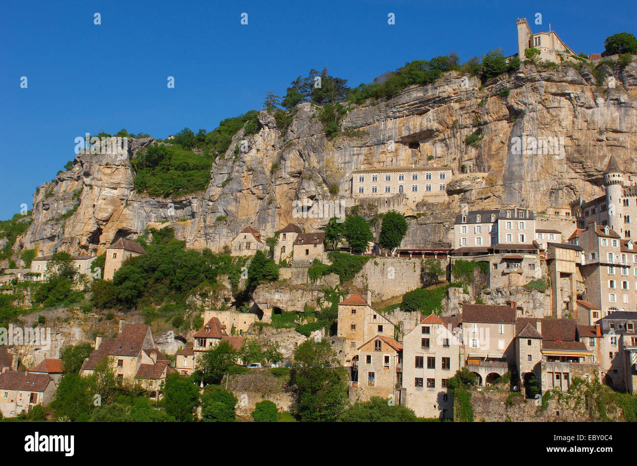 Rocamadour, Midi-Pyrenees region, Lot Department, France, Europe Stock ...