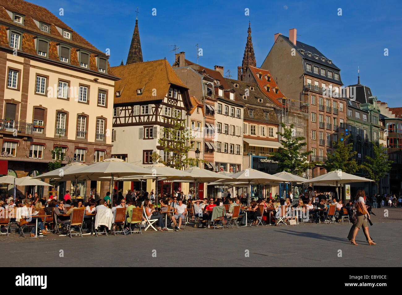 Strasbourg place kléber hi-res stock photography and images - Alamy