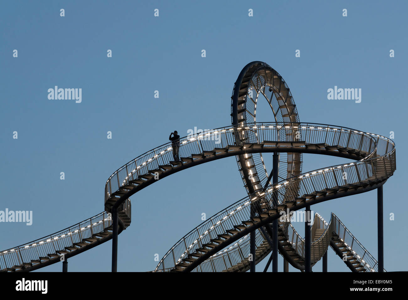 Duisburg Germany Roller Coaster Stairs Clipart