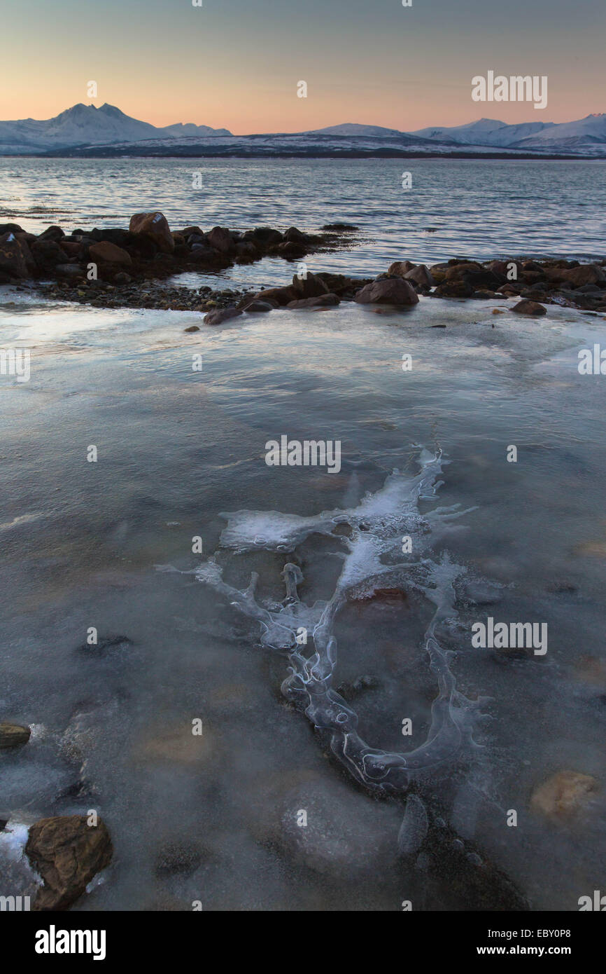 icy polar morning Stock Photo - Alamy