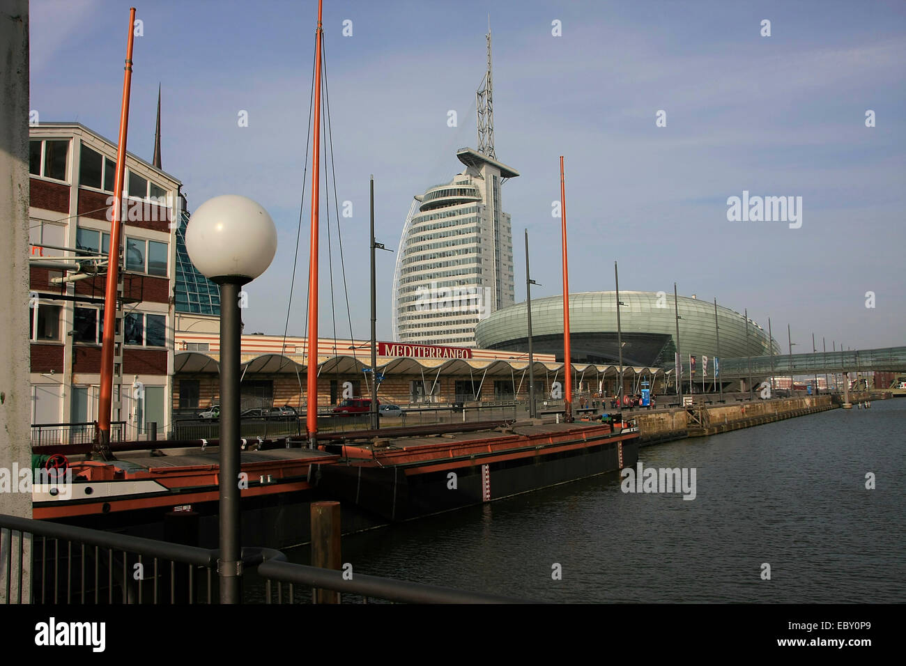 On Weserdeich are the "Havenwelten Bremerhaven". They are a maritime ...