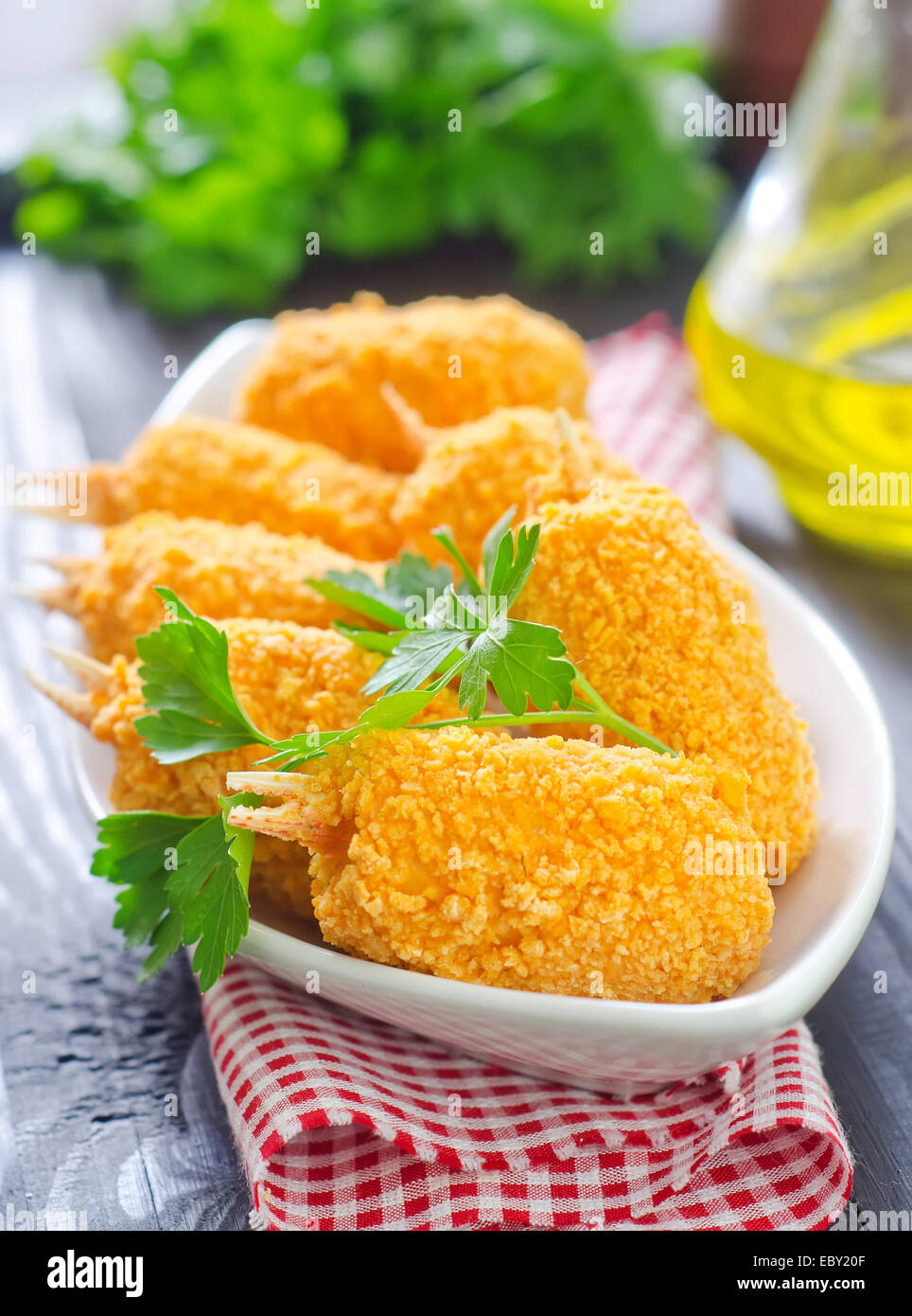 Breaded crab claw hi-res stock photography and images - Alamy