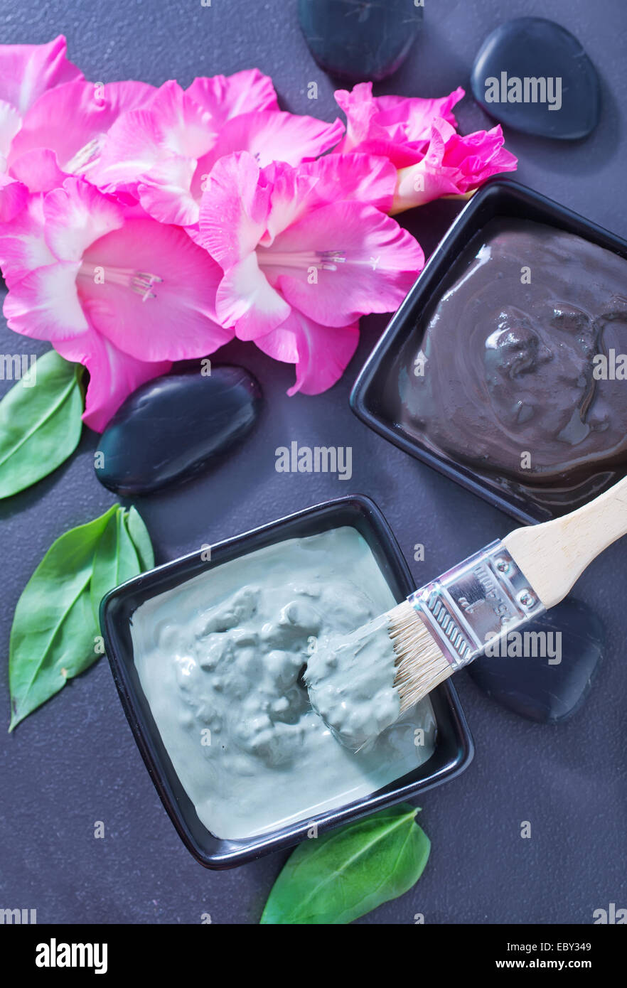 clay for spa Stock Photo - Alamy