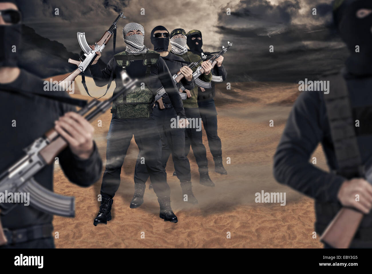 Militants hi-res stock photography and images - Alamy