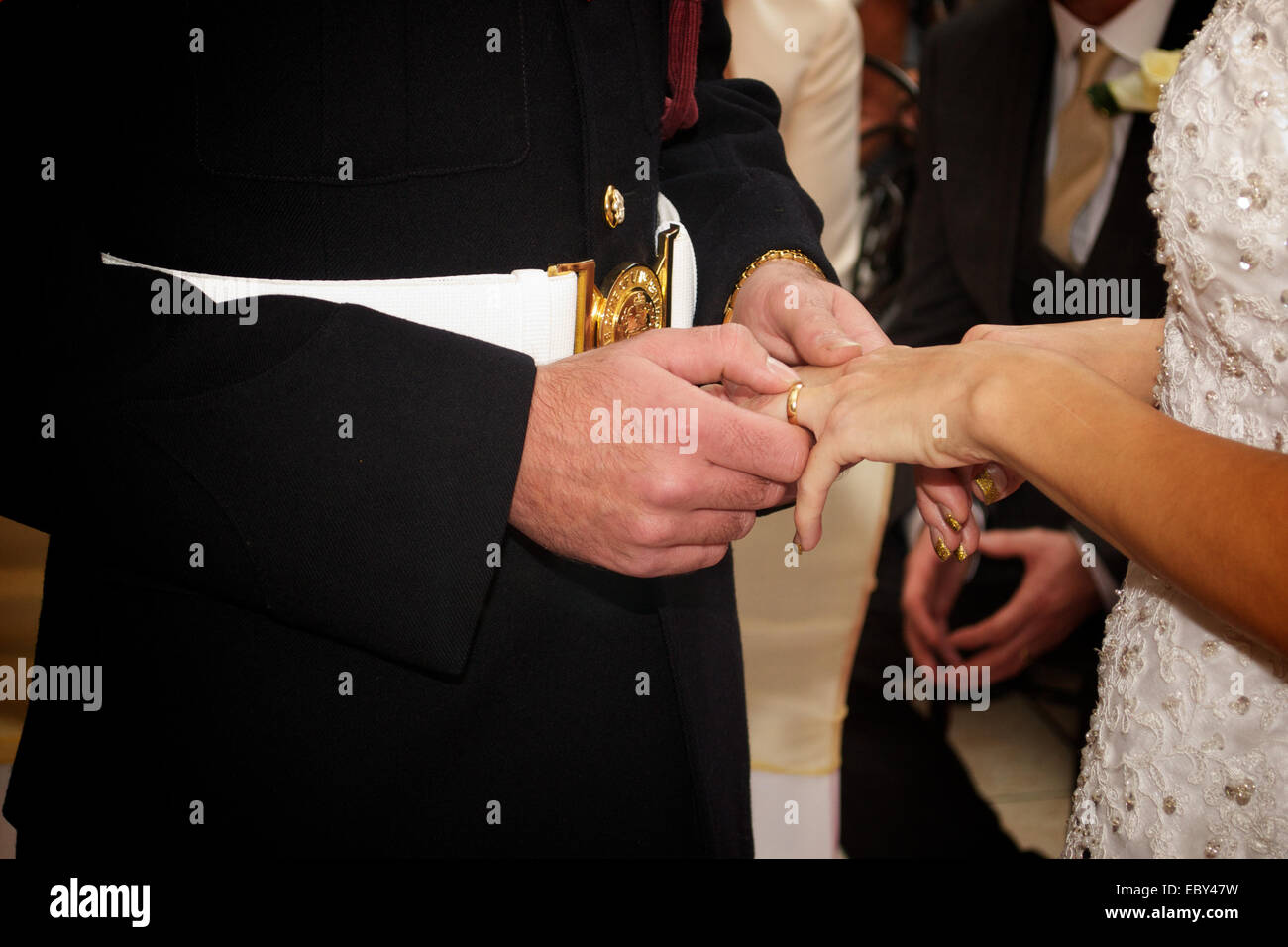 Promise bride and groom hi-res stock photography and images - Alamy