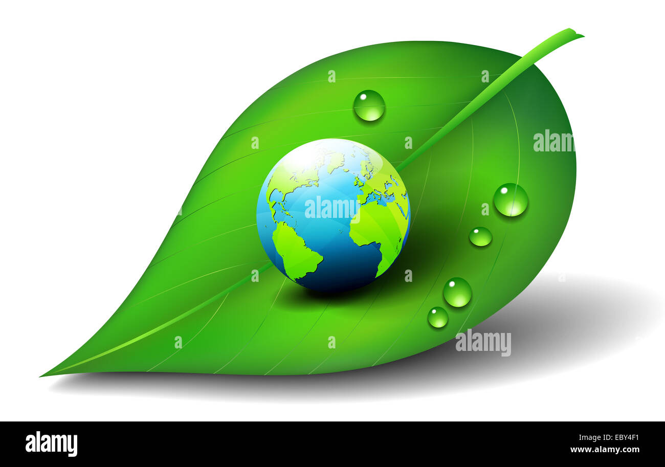 Earth and leaf hi-res stock photography and images - Alamy