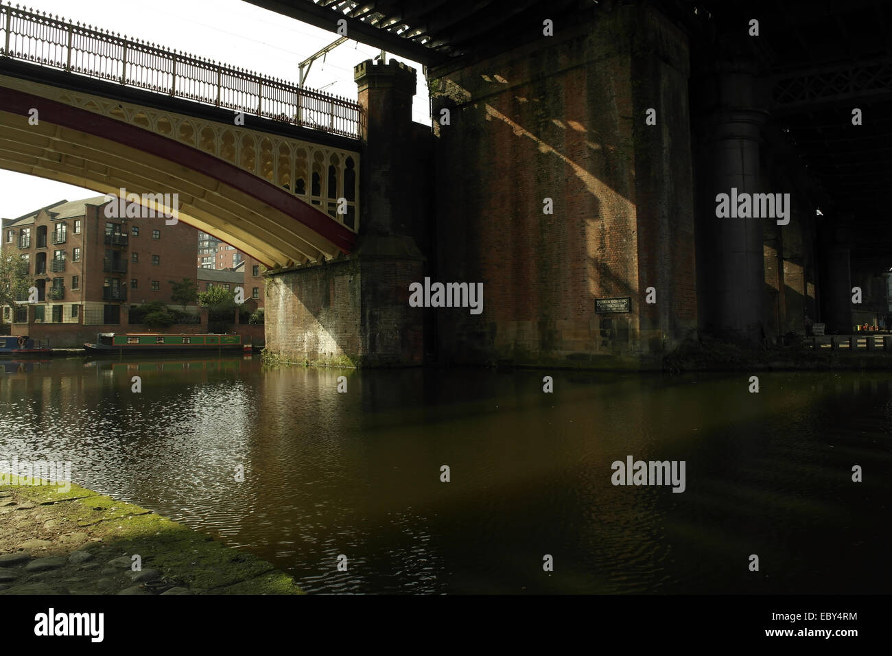 Cornbrook viaduct manchester castlefield hi-res stock photography and ...