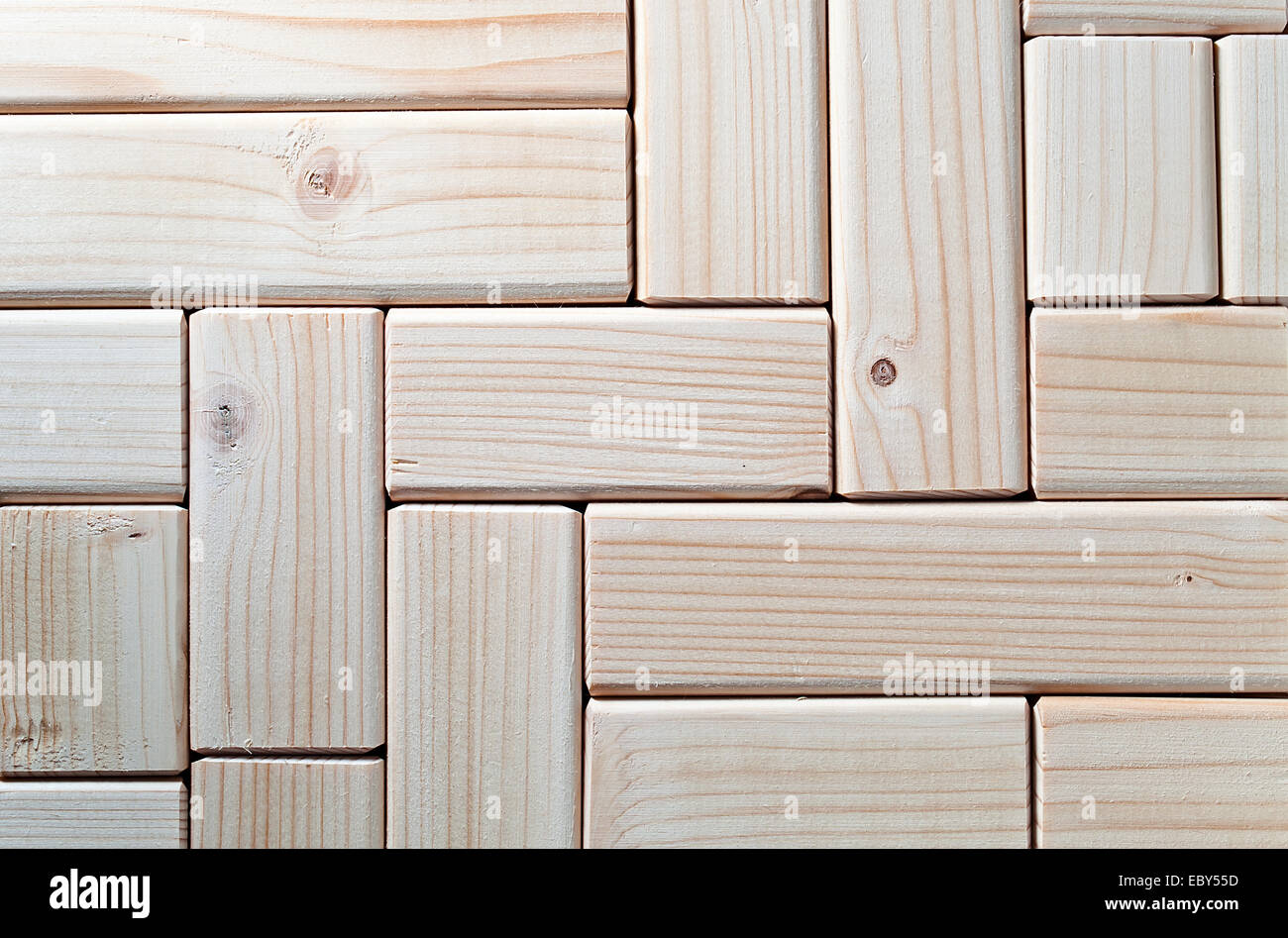 The processed pine details of a wooden design Stock Photo - Alamy
