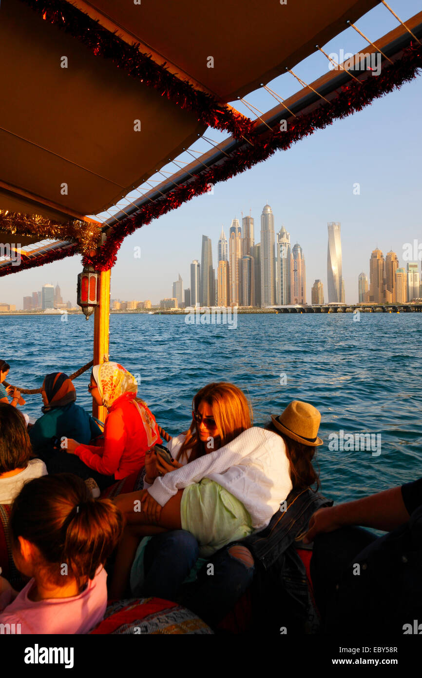 Dubai waterfront skyline hi-res stock photography and images - Alamy