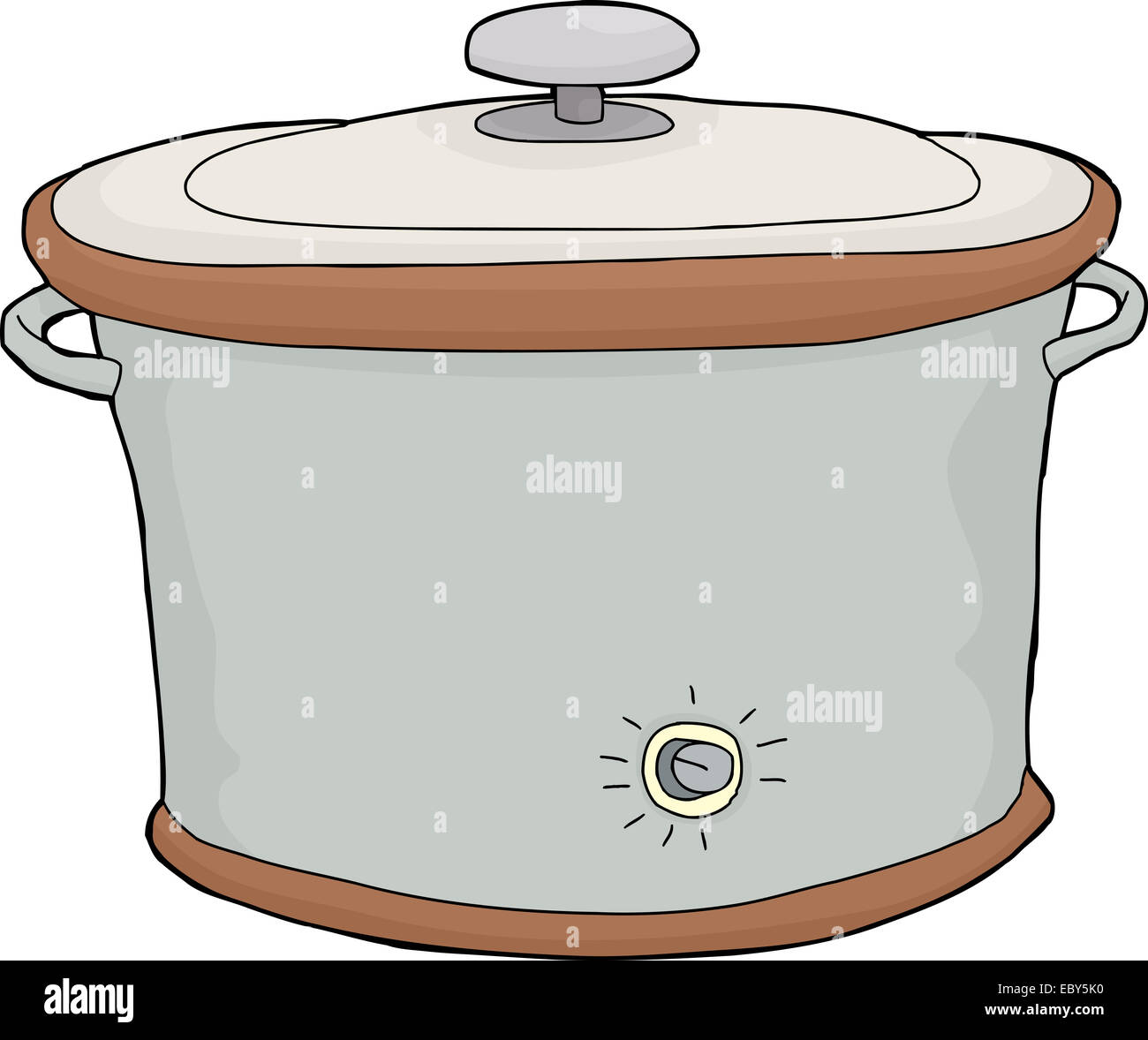 Slow cooker cartoon hi-res stock photography and images - Alamy