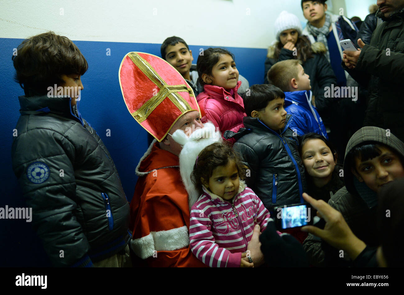 Pastor Steve Smith as St. Nicholas from the Anglican Church of the ...