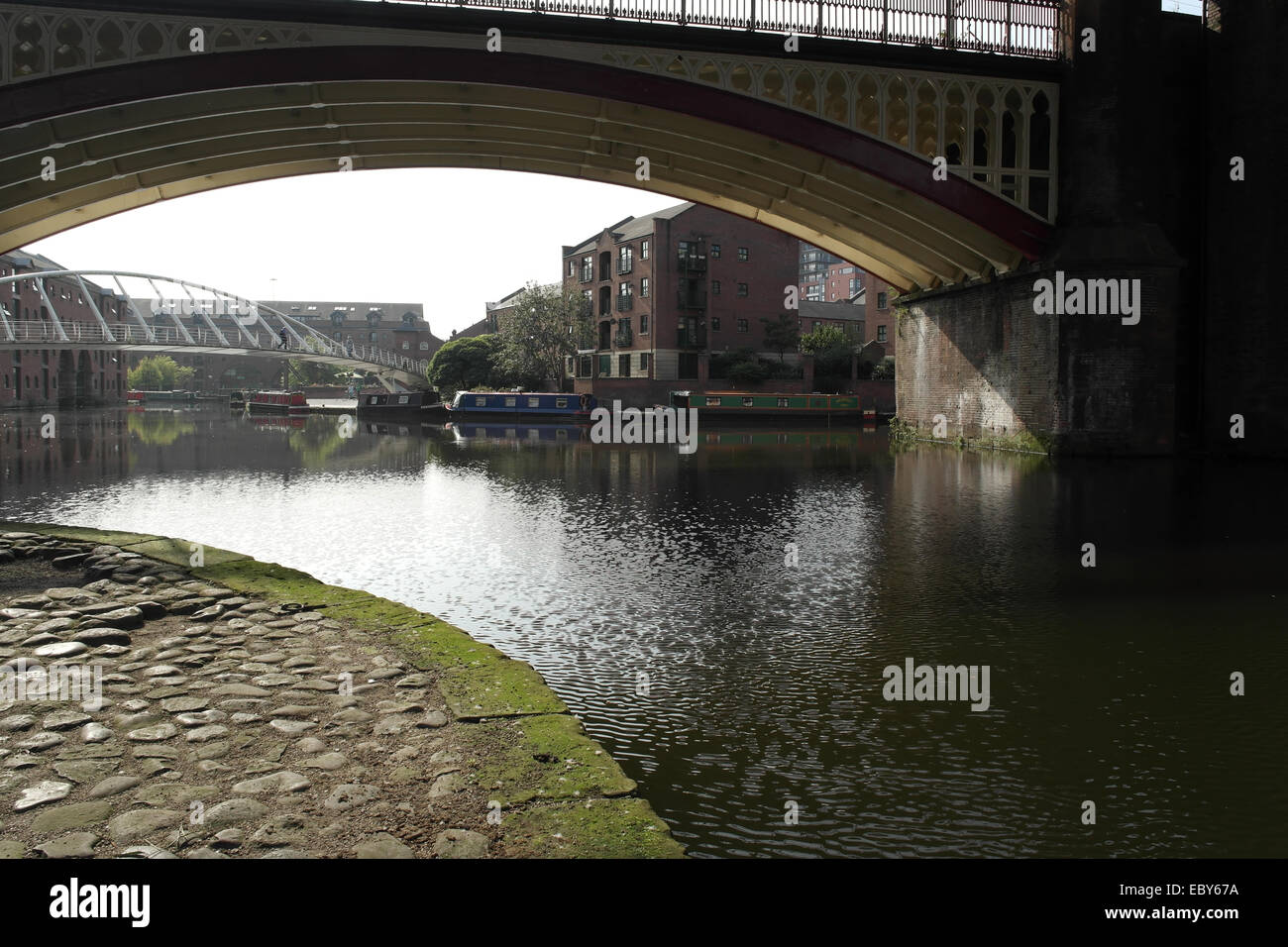 Sunny view iron bridge Manchester South Junction Railway to Merchants ...