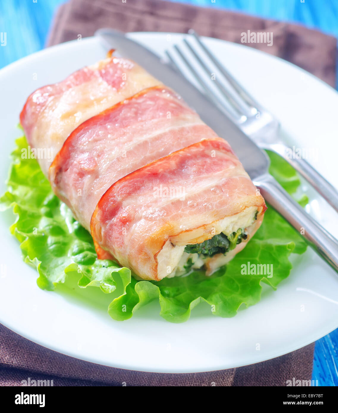 Close up heap fried bacon hi-res stock photography and images - Alamy