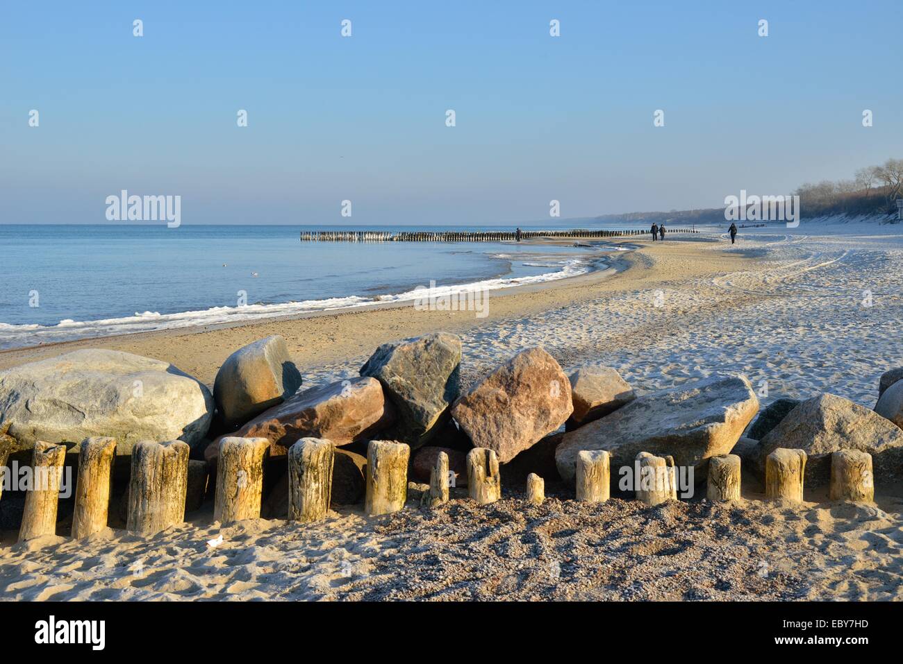 Baltic sea beach winter hi-res stock photography and images - Alamy