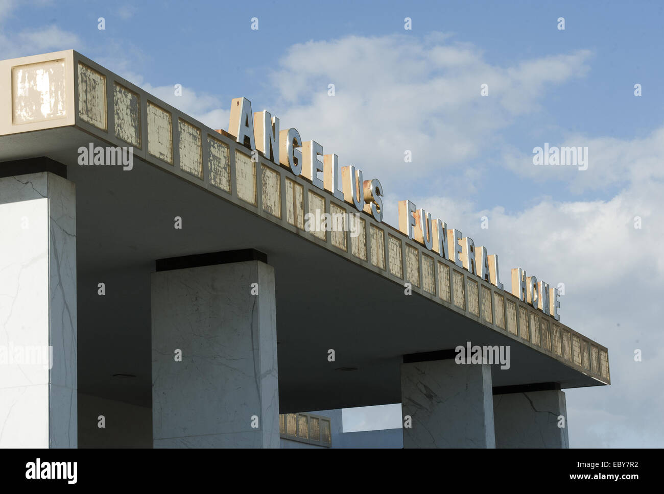 Los Angelus, California, USA. 4th Dec, 2014. The Angelus Funeral Home ...