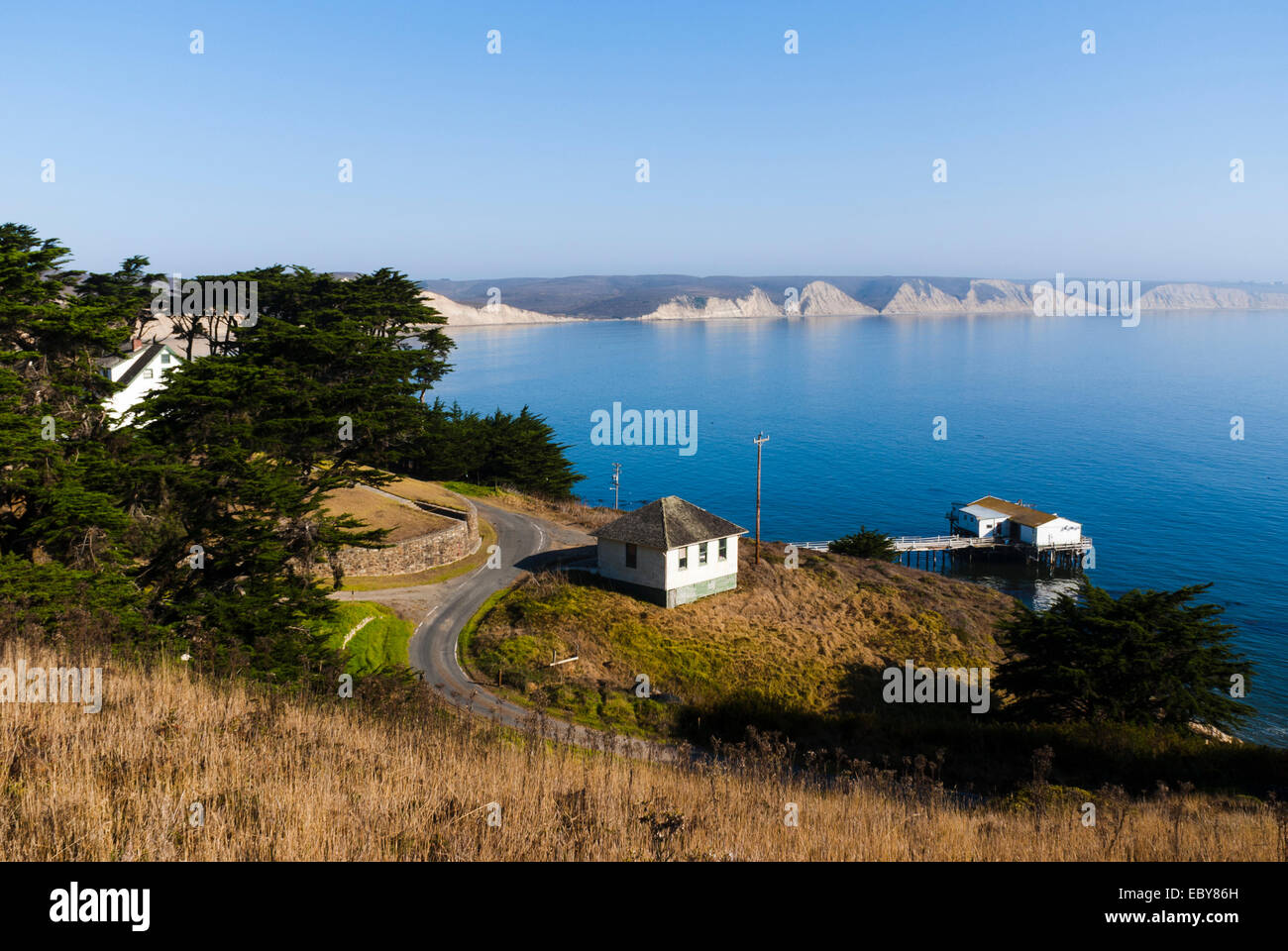 Drakes Bay, Point Reyes National Seashore, California, USA Stock Photo ...