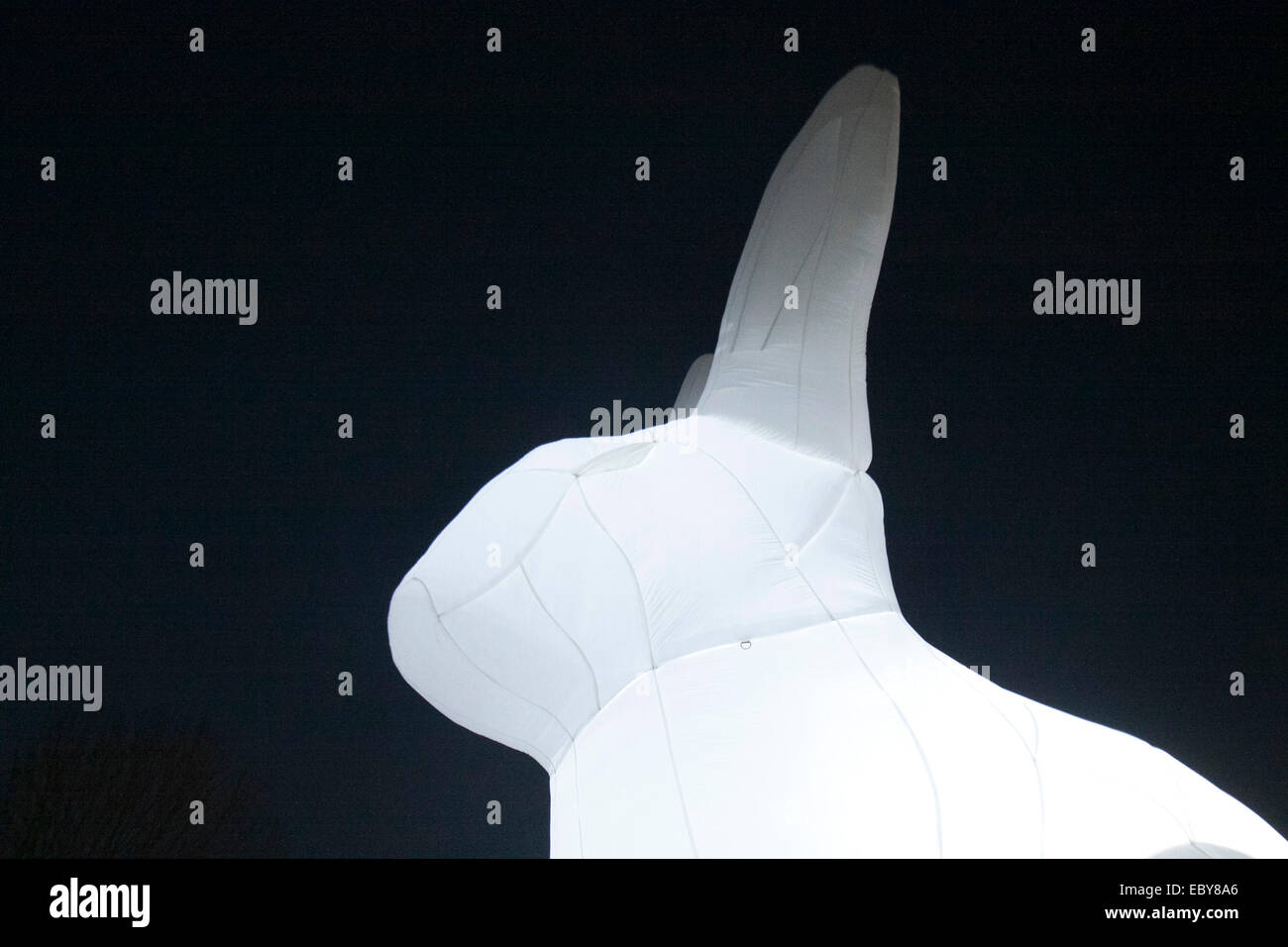 Giant inflatable rabbits hi-res stock photography and images - Alamy