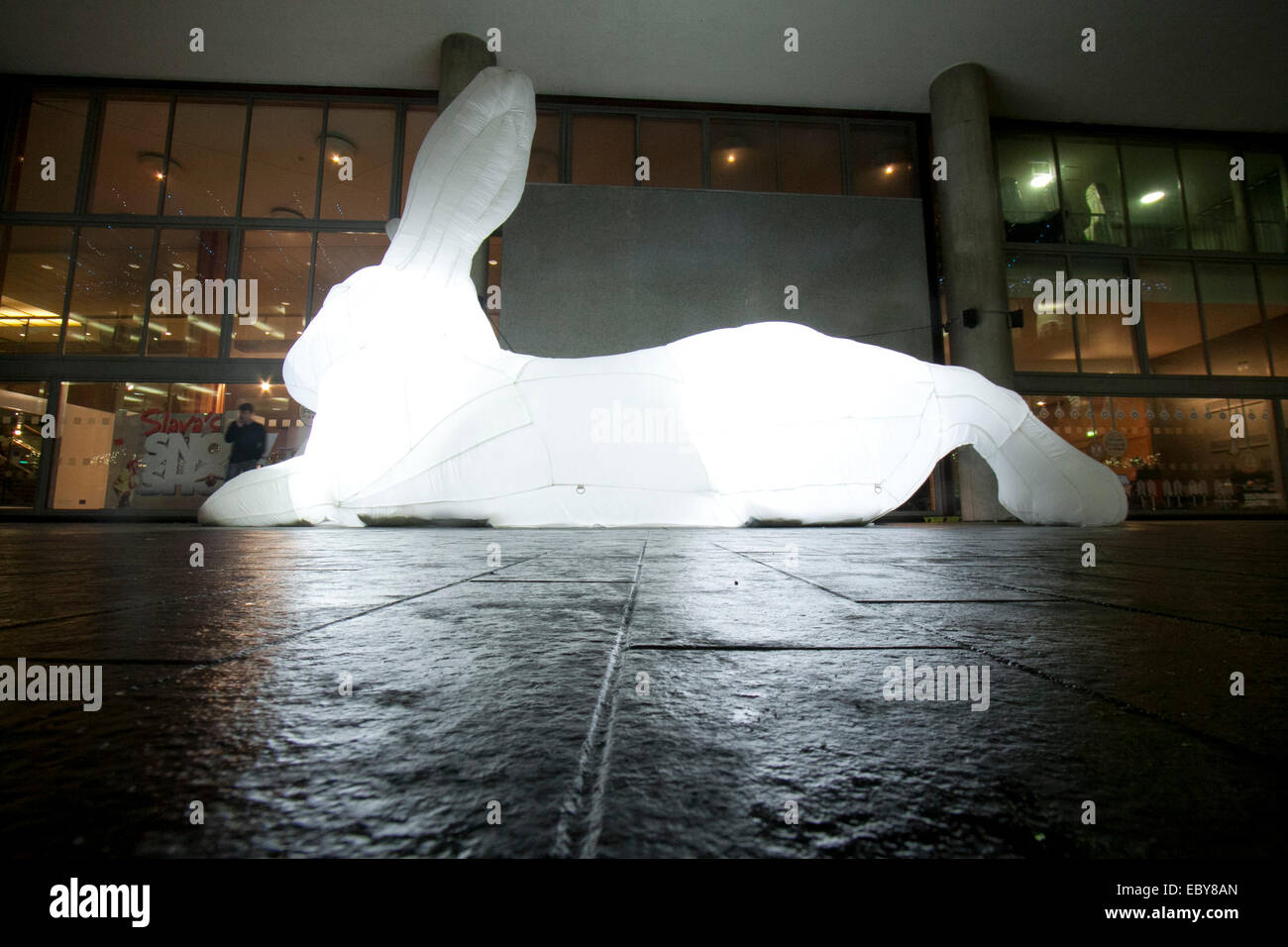 Giant inflatable rabbits hi-res stock photography and images - Alamy
