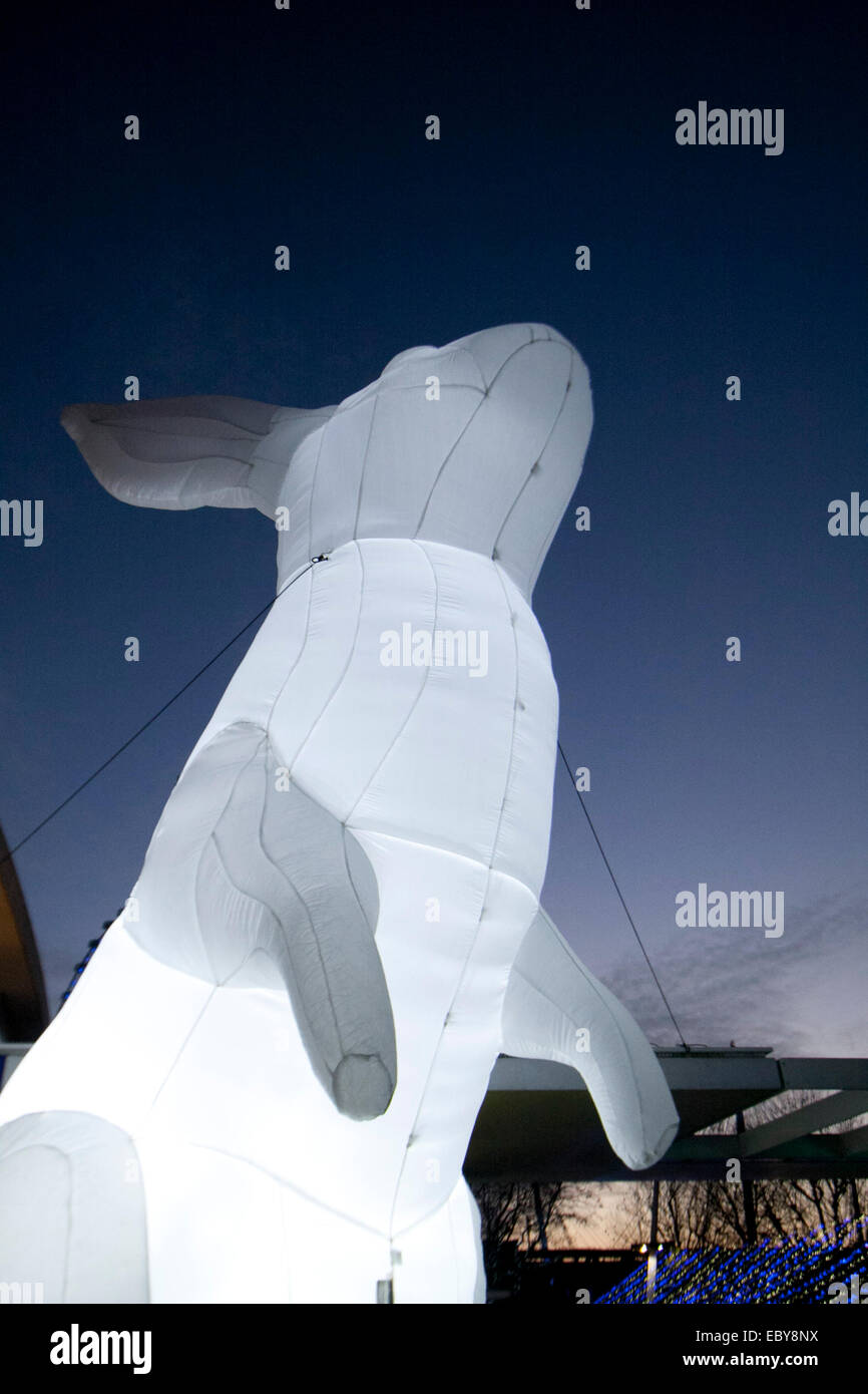 Giant inflatable rabbits hi-res stock photography and images - Alamy