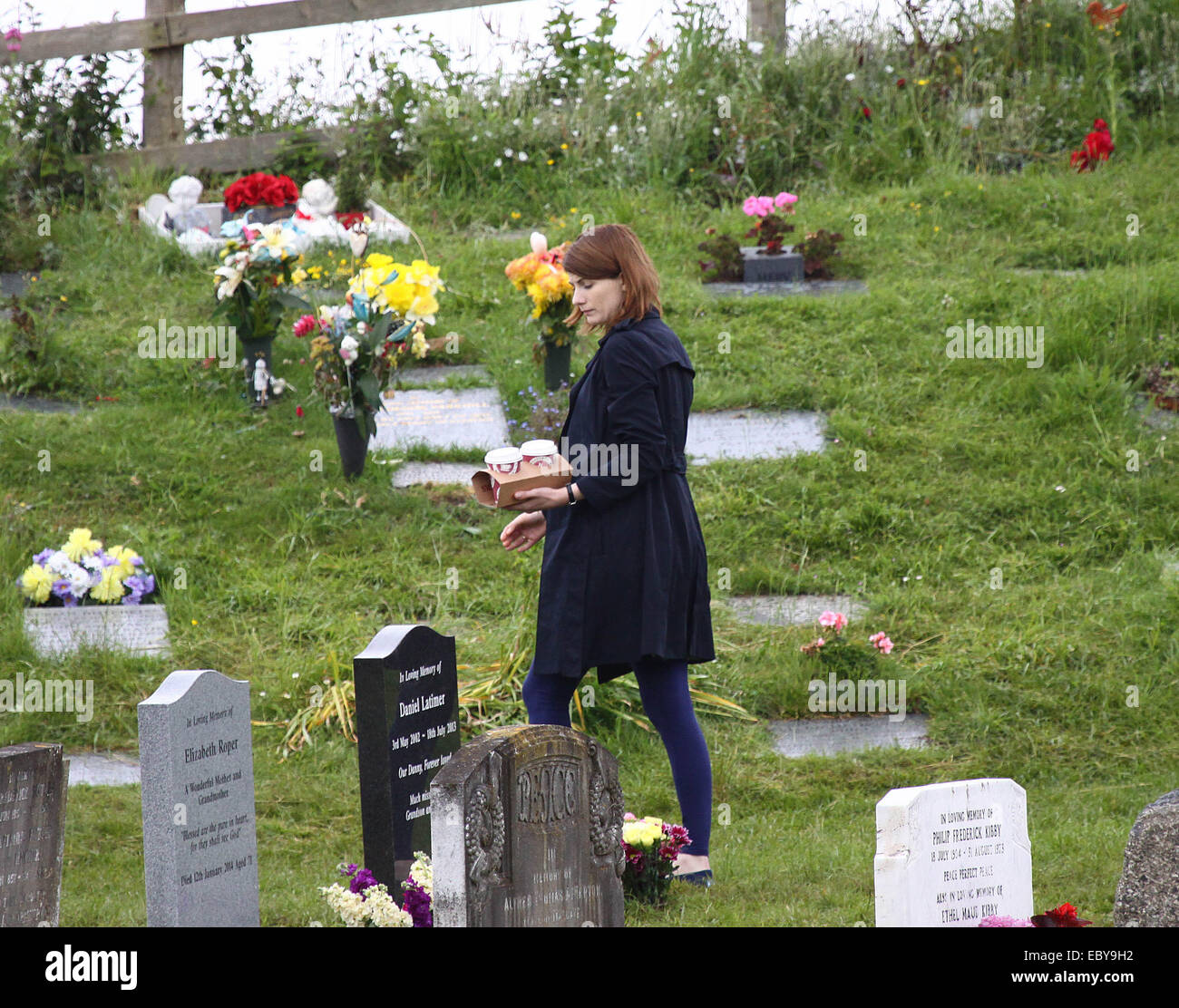Actress Jodie Whittaker seen filming scenes for the upcoming second ...