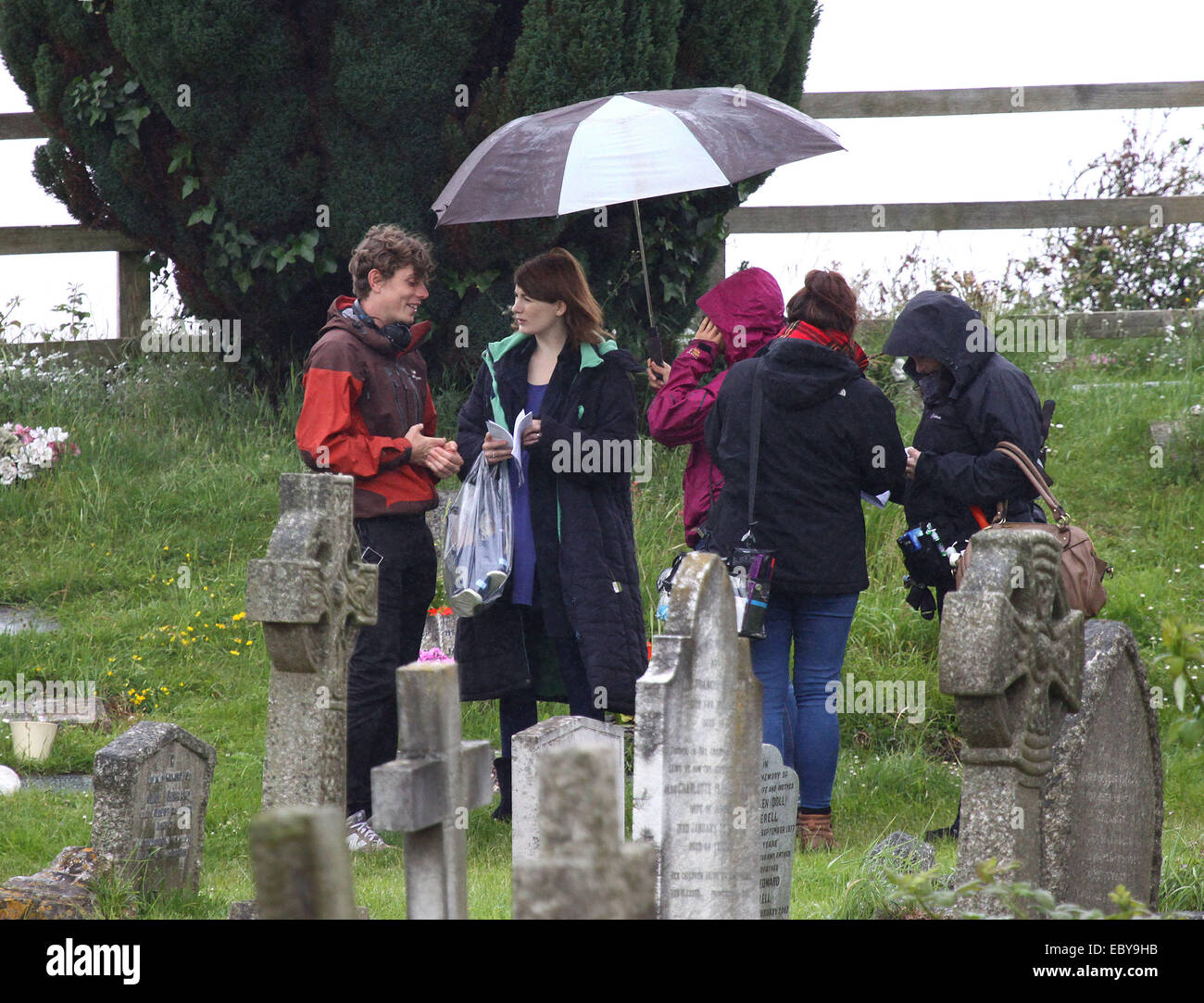 Actress Jodie Whittaker seen filming scenes for the upcoming second ...