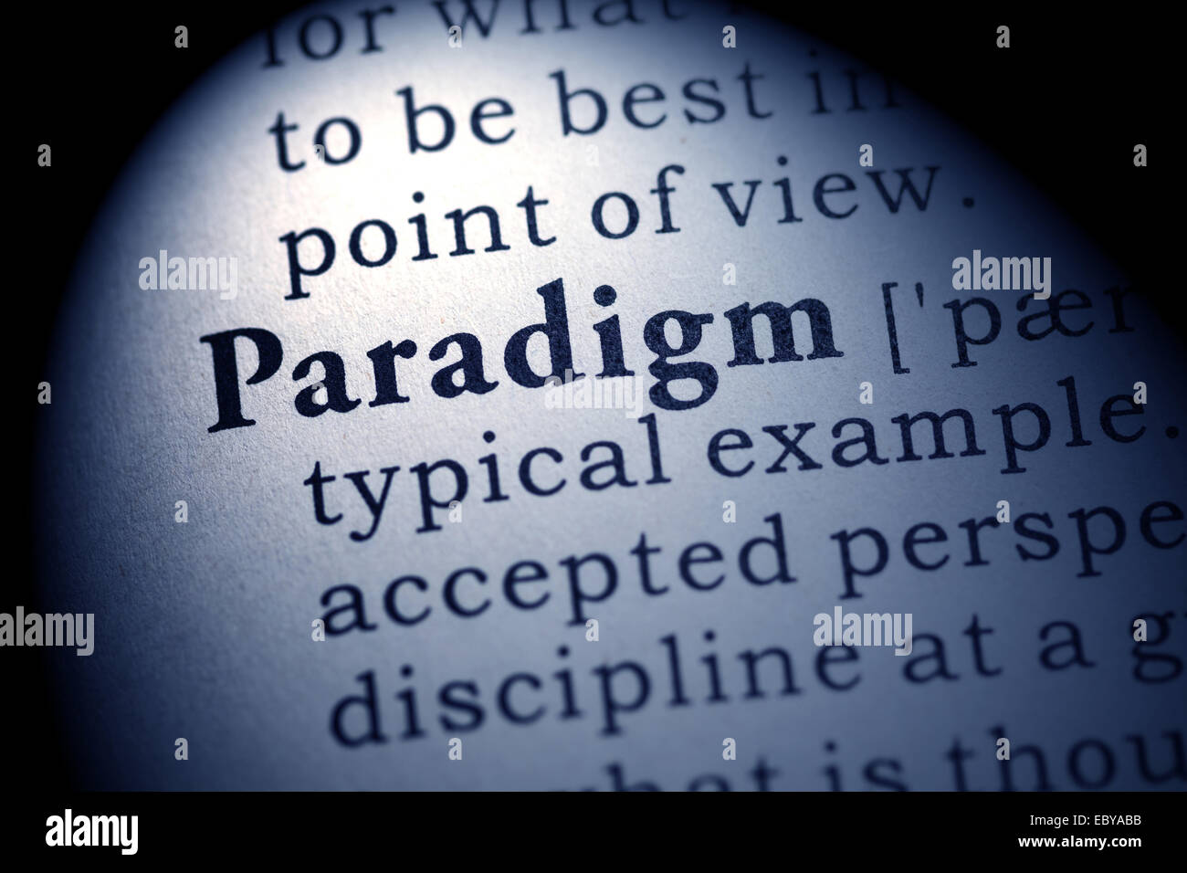 The paradigm hi-res stock photography and images - Alamy