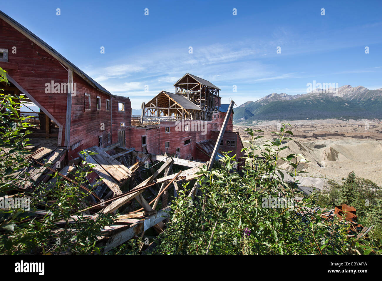 Kennecott mine, also known as Kennecott Mines or AHRS Site No. XMC-001 ...