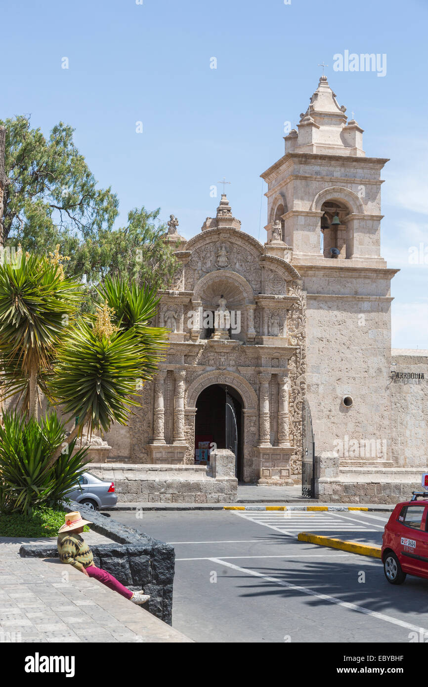 Yanahuara district arequipa peru hi-res stock photography and images ...