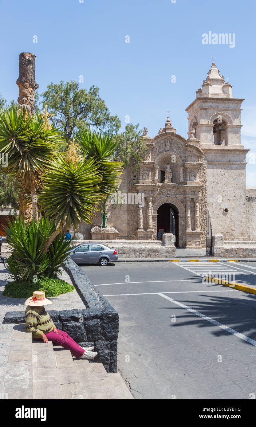 Yanahuara district arequipa peru hi-res stock photography and images ...