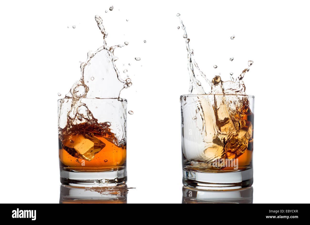 Whisky splash Cut Out Stock Images & Pictures - Alamy