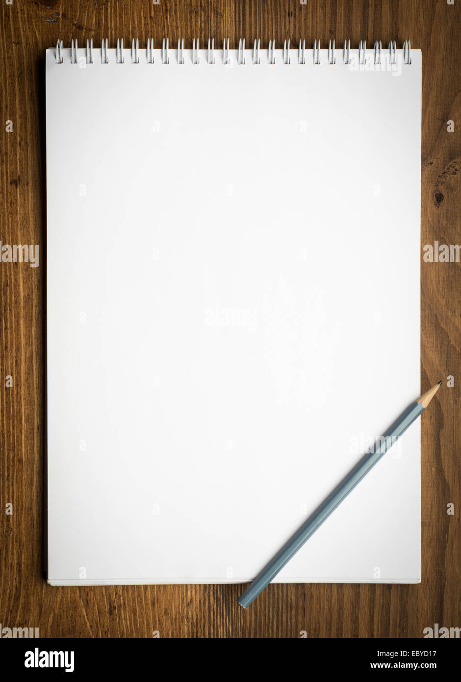 Spiral binder notebook white hi-res stock photography and images - Alamy