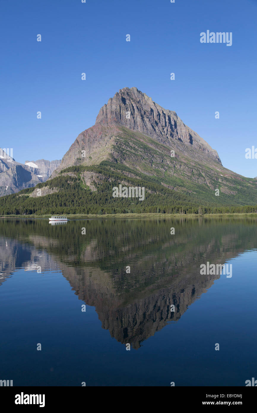 USA, Montana, Glacier National Park, Many Glacier Area, Swiftcurrent ...