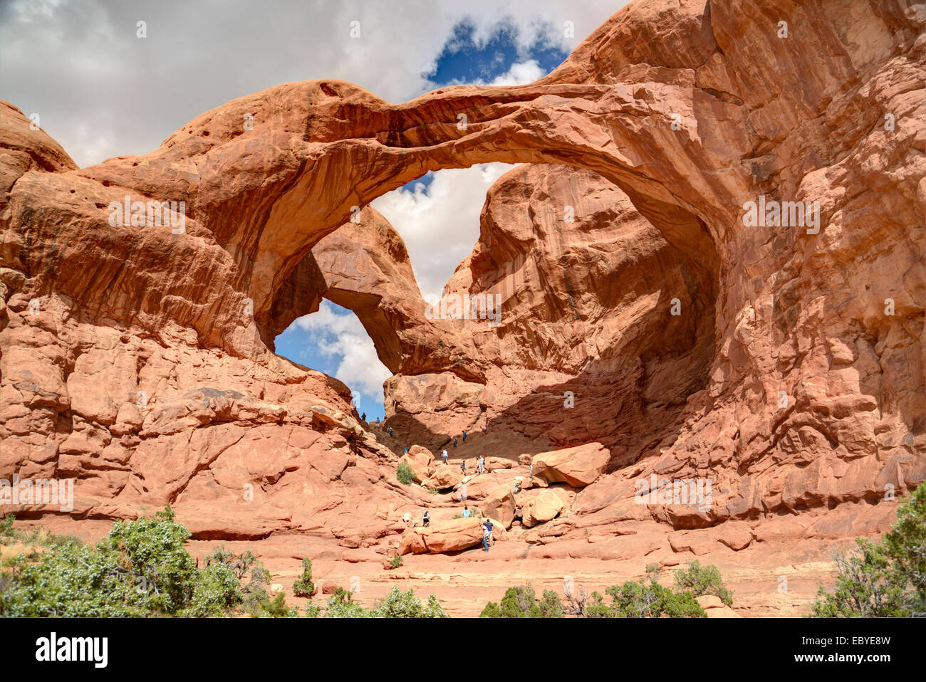 Eye of arches national park hi-res stock photography and images - Alamy