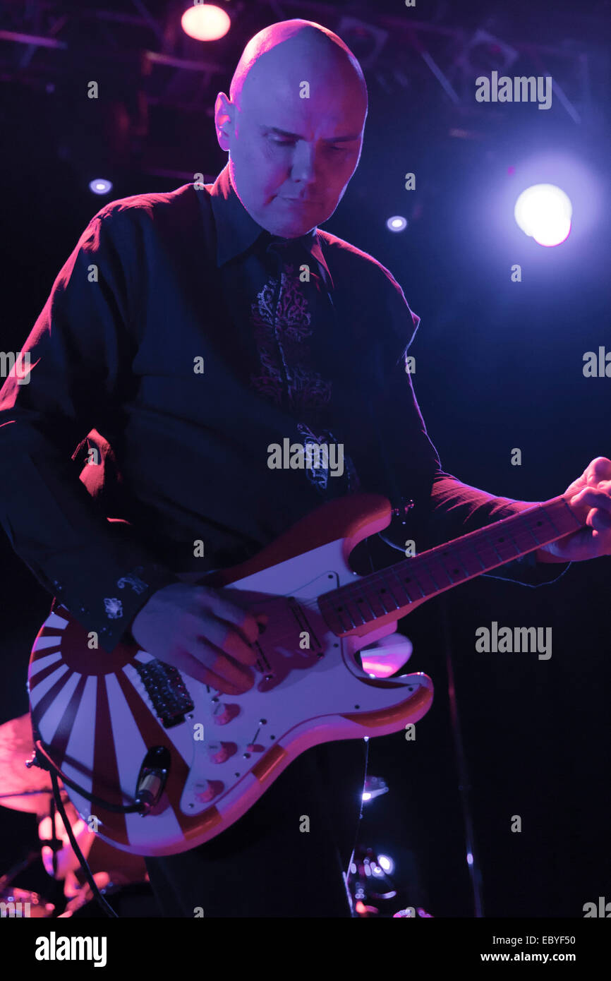 London, UK, 5th Dec, 2014. Billy Corgan lead singer of The Smashing ...