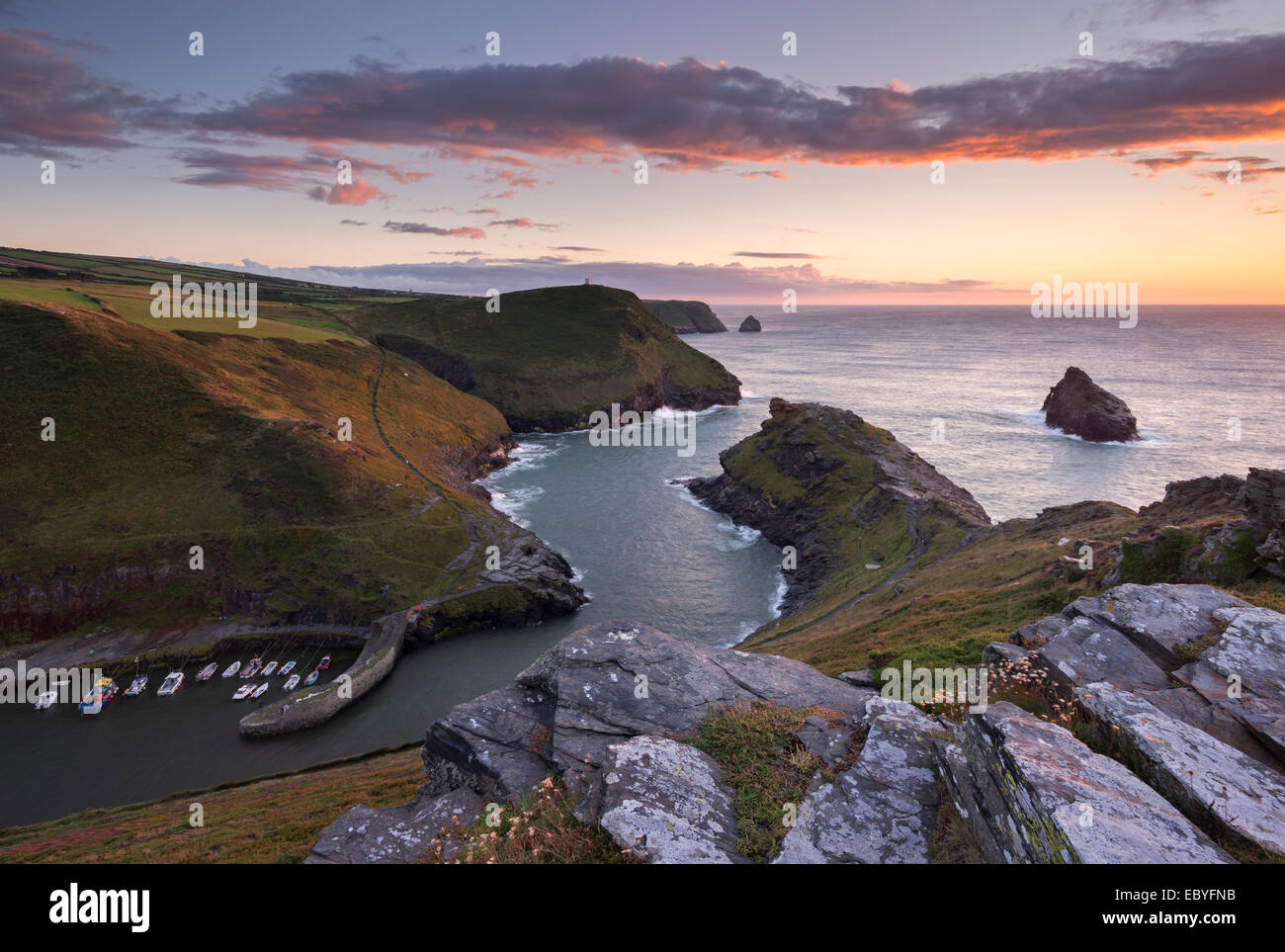 Boscastle Cornwall England High Resolution Stock Photography and Images ...