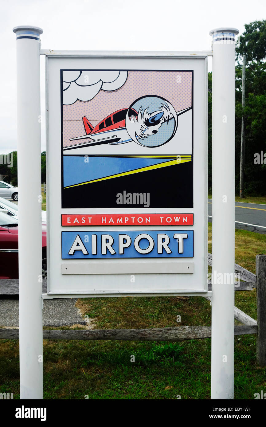 East hampton airport hi-res stock photography and images - Alamy