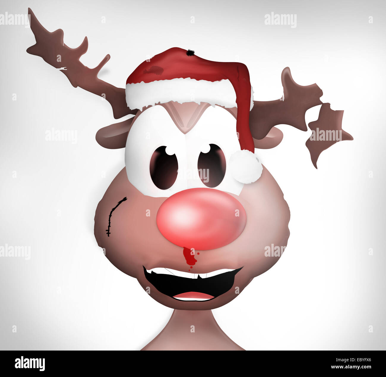 Reindeer accident hi-res stock photography and images - Alamy
