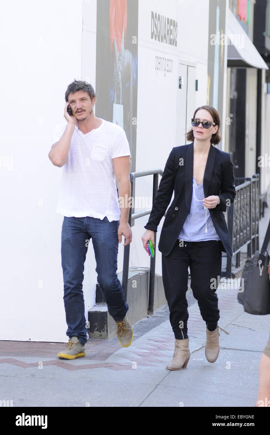Sarah Paulson Sort Avec Pedro Pascal Sarah Paulson Calls Out Actress