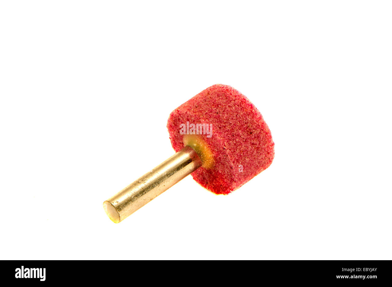 small craft pink grinder stone tool isolated on white background Stock ...