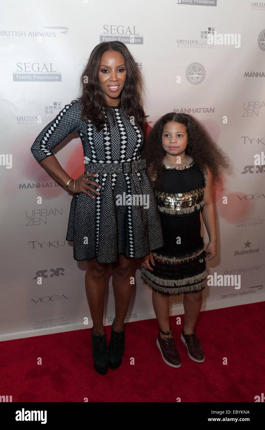 New York, NY, USA. 5th Dec, 2014. June Ambrose, Summer Chamblin at ...
