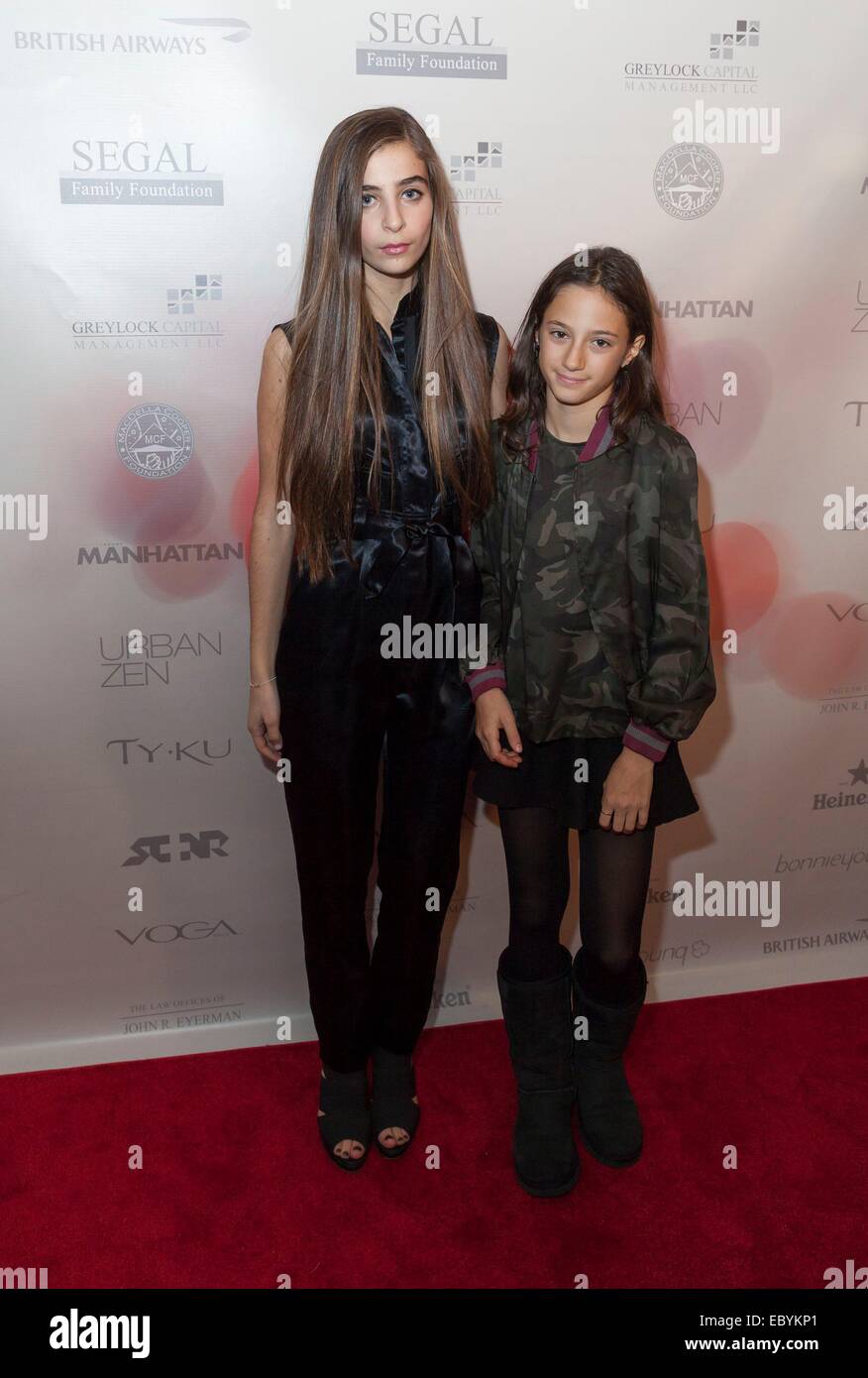 New York, NY, USA. 5th Dec, 2014. Celia Babini, Stephania De Felice at ...