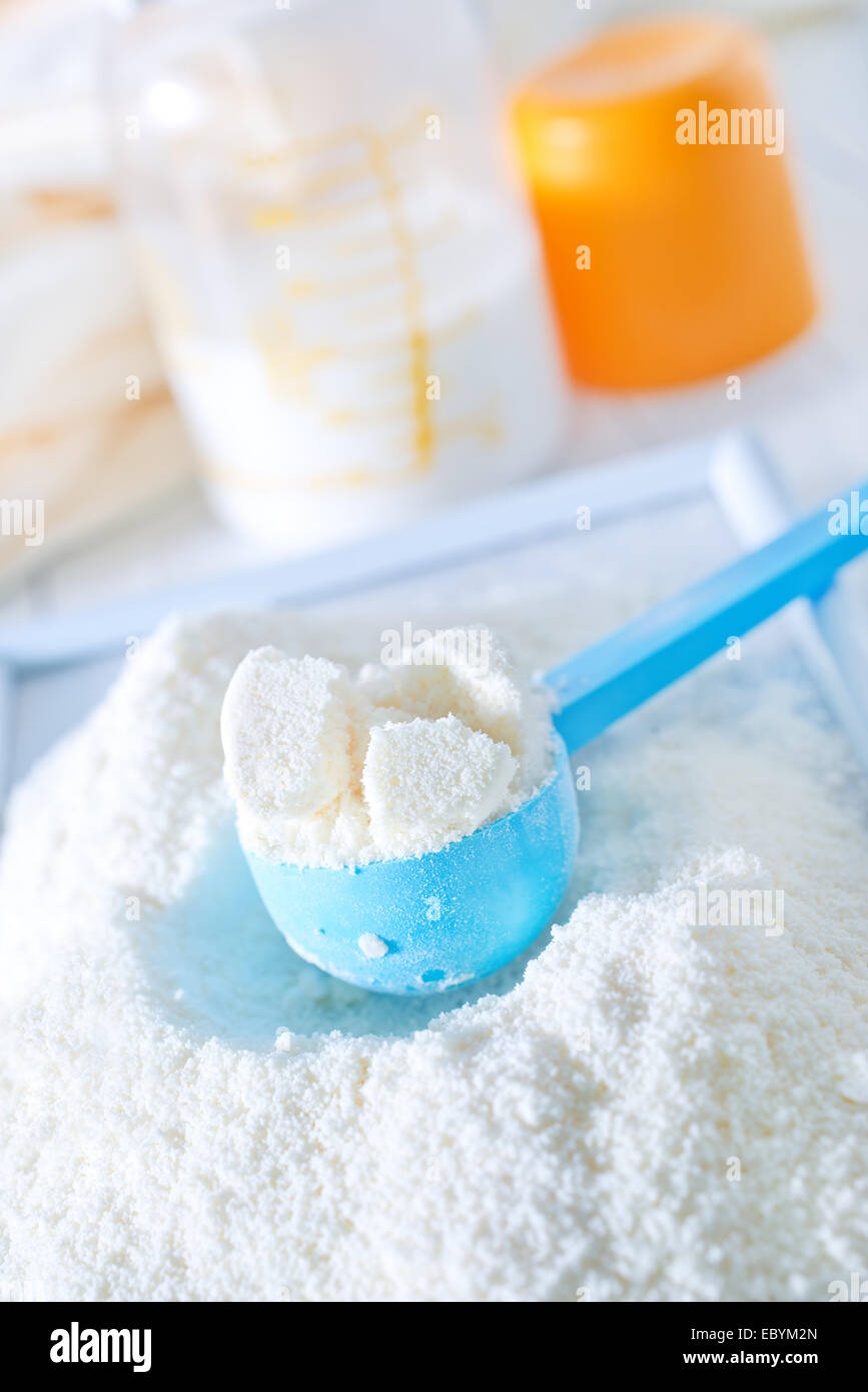 baby food, dry milk Stock Photo - Alamy