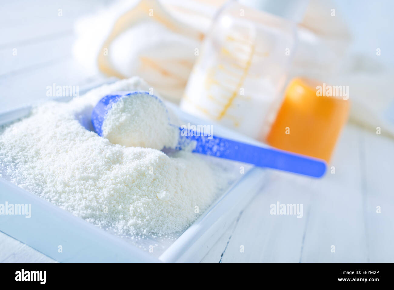 baby food, dry milk Stock Photo - Alamy
