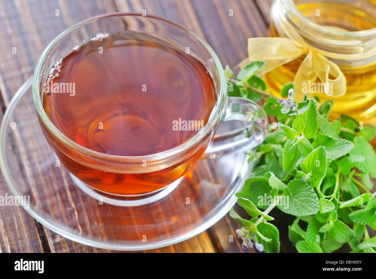 fresh tea in cup Stock Photo - Alamy