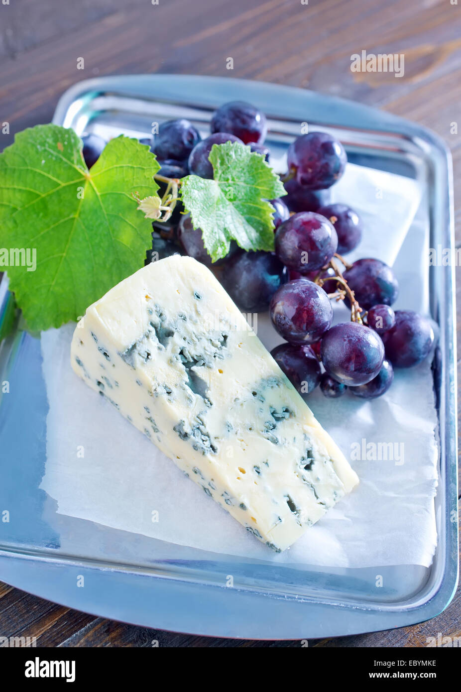 cheese and grape Stock Photo - Alamy