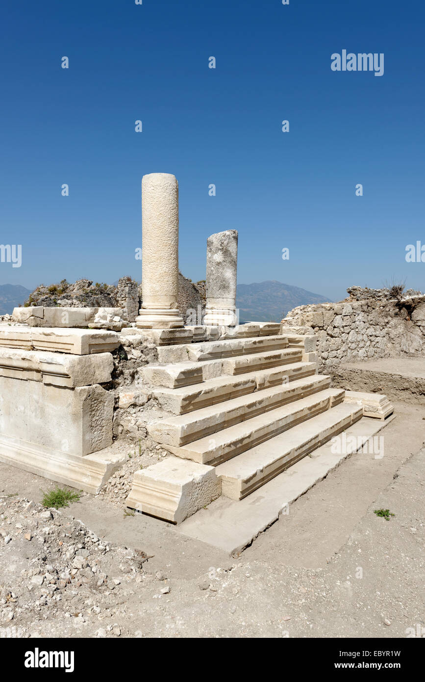 Temple of Kronos (chronos) which dates from the 2nd century BC. Ancient ...