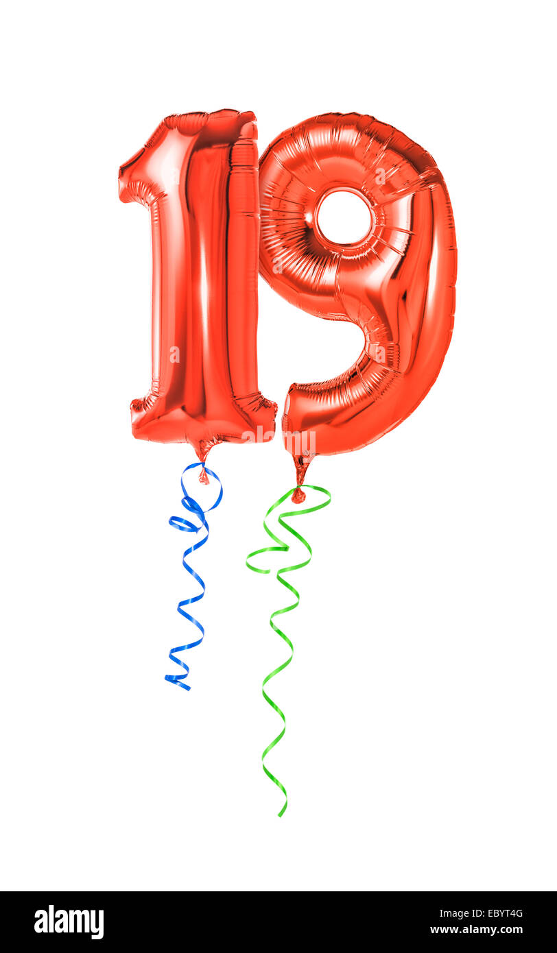 Number 19 Cut Out Stock Images & Pictures - Alamy